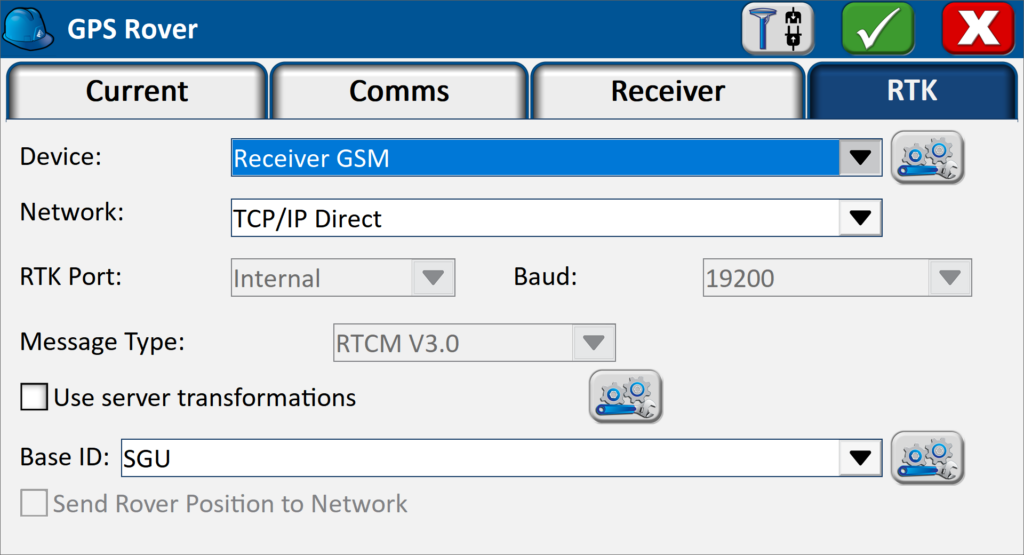 Use SurvCE/PC to Configure SIM in GNSS Receiver - RTK Mobile
