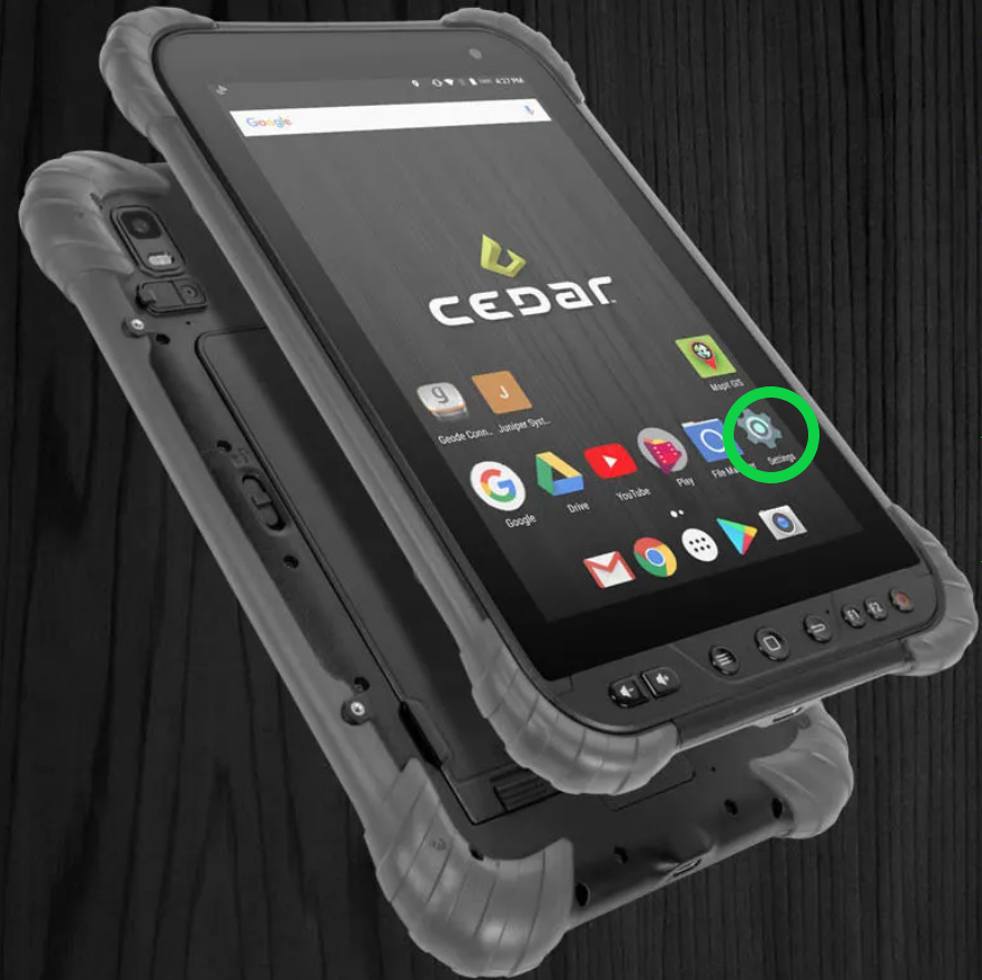 Juniper CT8 Tablet Setup - RTK Mobile