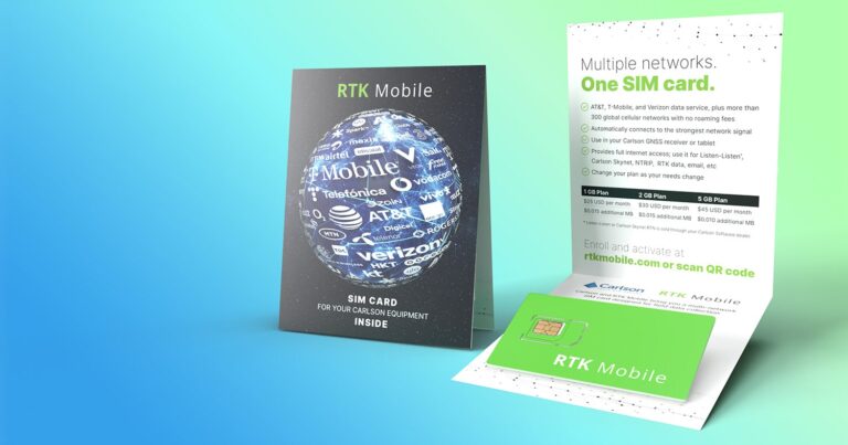 RTK Mobile SIM Cards - RTK Mobile